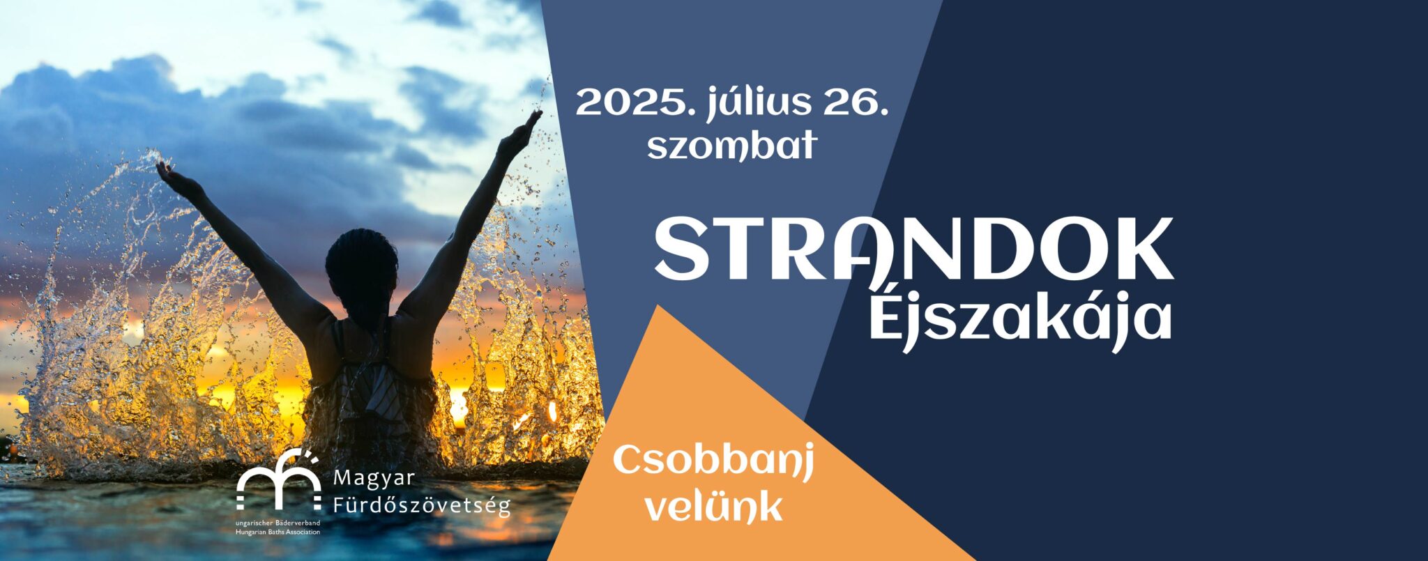 Strandok Éjszakája 2025 – Csatlakozó fürdők